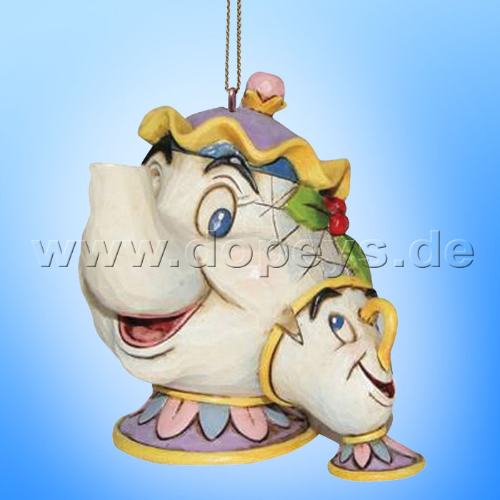 Disney Traditions Figur - Madame Pottine & Tassilo Baumanhänger von Jim ...